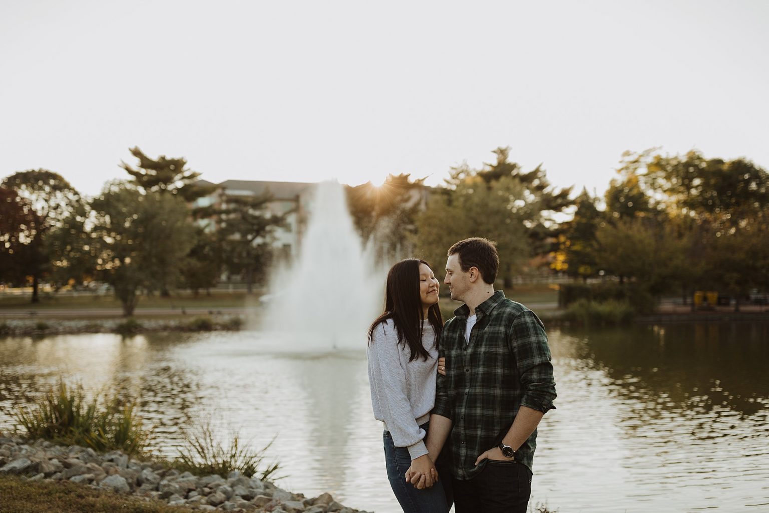Faust Park Engagement Photos // Jenny & Zach - abbyrose-photo.com