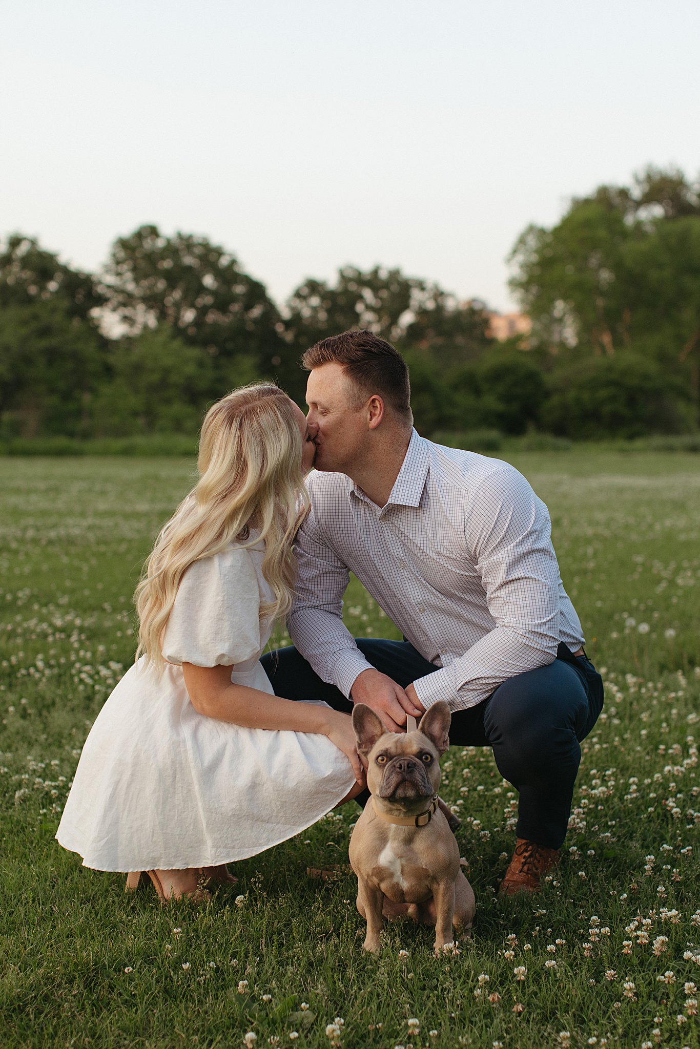 How to Include your Dog in Engagement Photos - abbyrose-photo.com